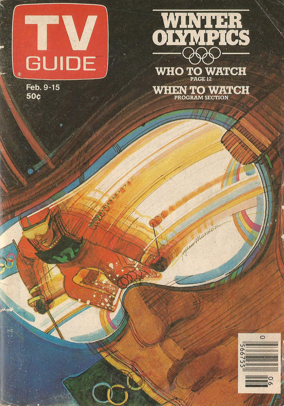 Vintage Channel Guide From Manitoba Edition Of TV Guide February 9 1980 Vintage Channel Guide From Manitoba Edition Of TV Guide February 9 1980